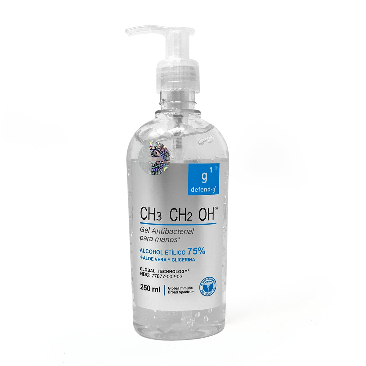 Defend-g1 250ml. Gel Antibacterial – defendx1